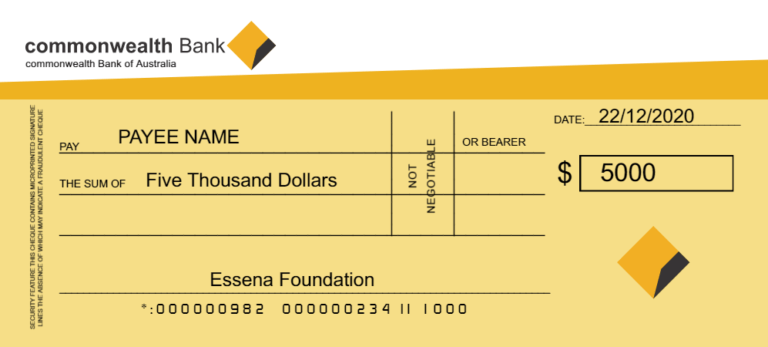 Novelty Cheque for Charity or Fundraising Events – Teaa Signs