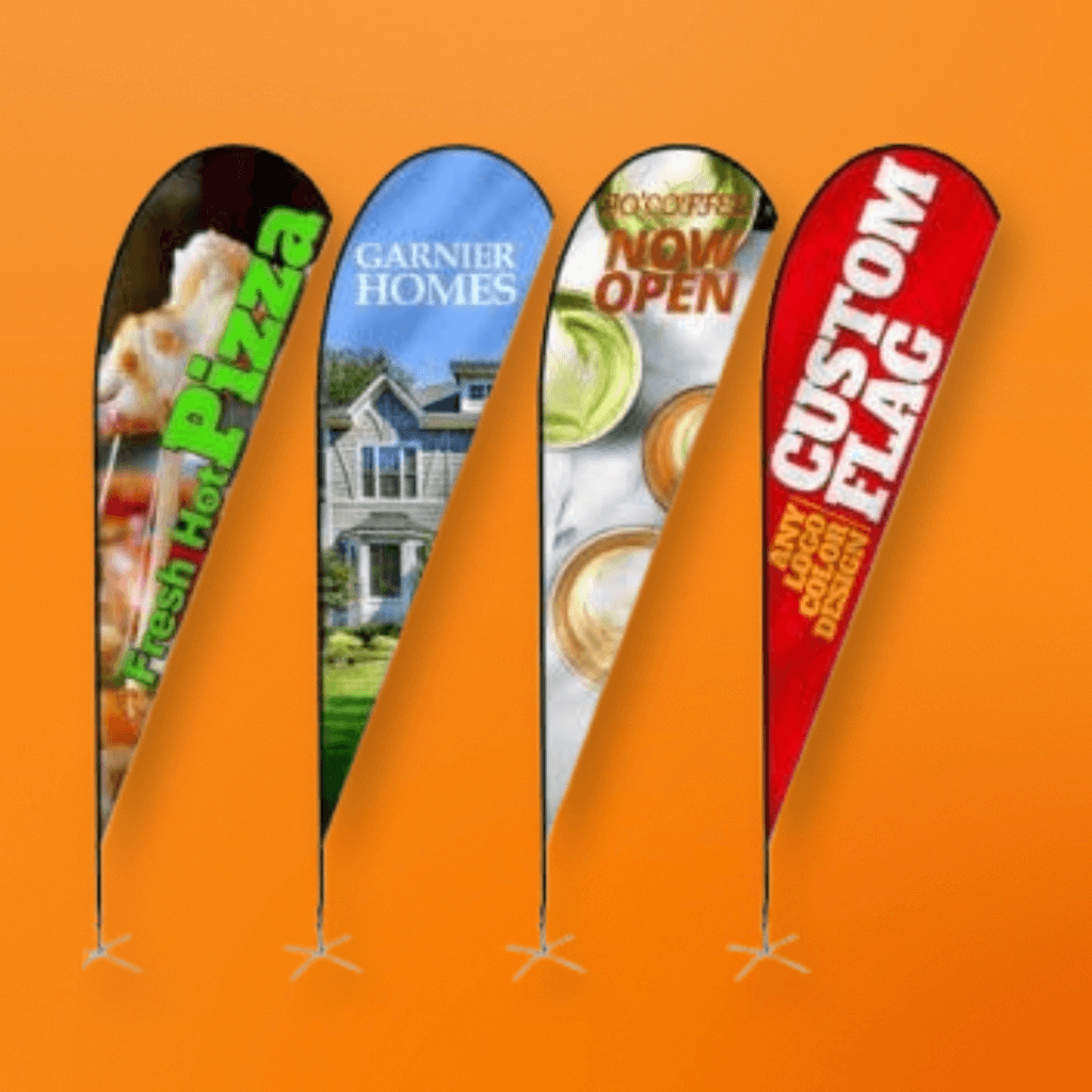 Replacement Teardrop Flag – Teaa Signs